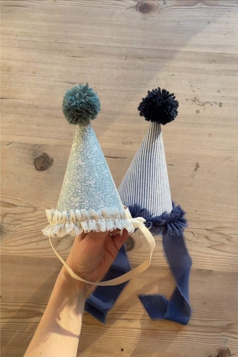 How to Make Easy DIY Party Hats: Tutorial & Free Template!