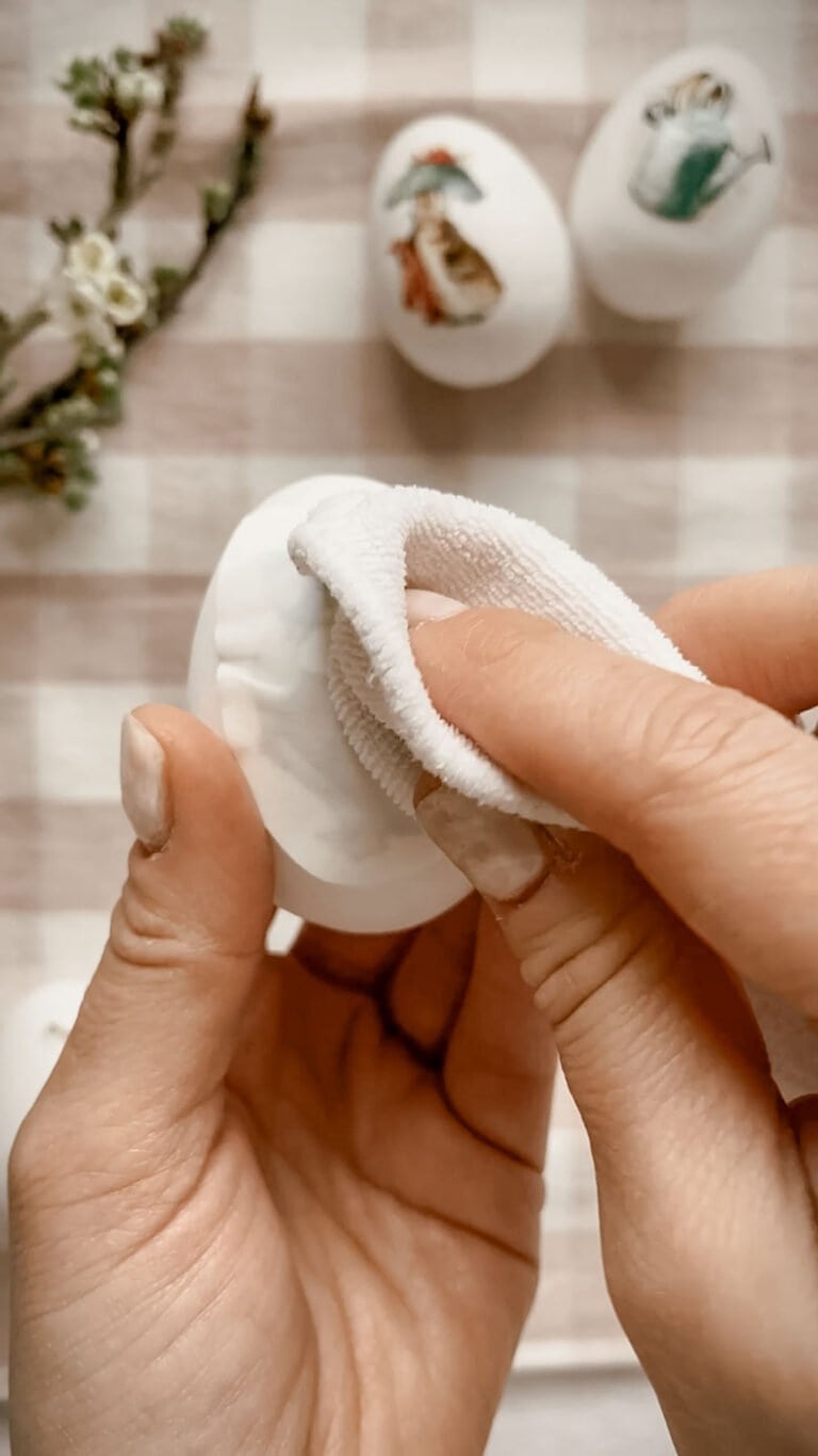 DIY Peter Rabbit Easter Eggs (Cute Reusable Decor Idea!)