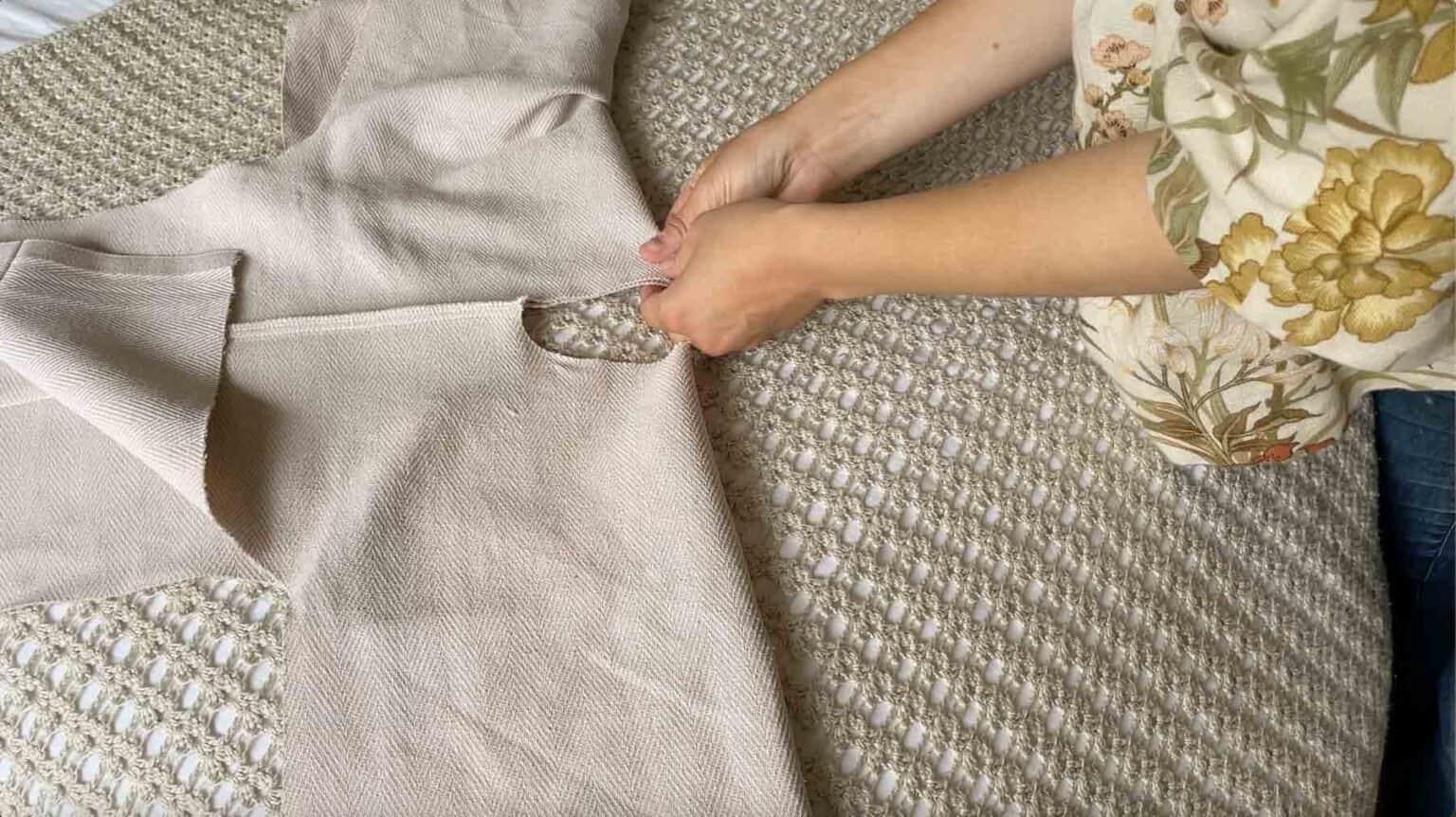 How to Sew a Cute Poncho (with Free Easy DIY Sewing Pattern)
