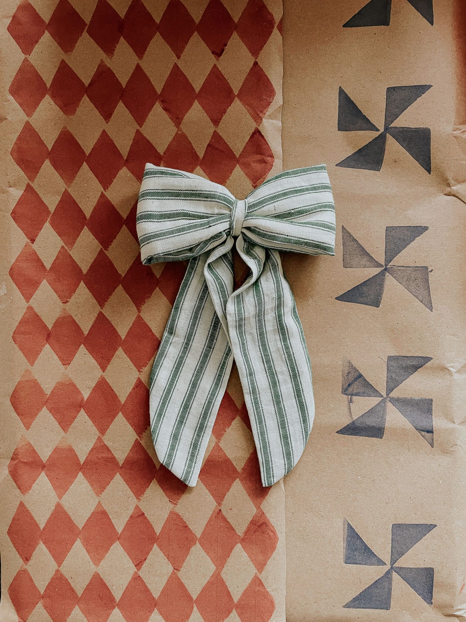 Potato Stamp Wrapping Paper (3 Delightful Designs You'll Want to Try!)